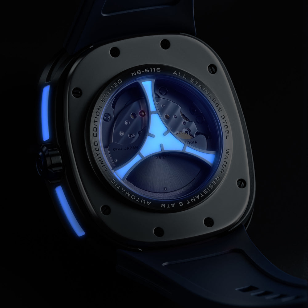 Planetary Blue | Tri-star Orbit Automatic Limited Edition