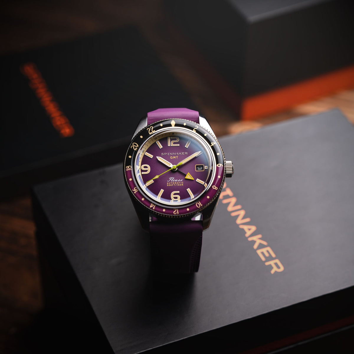 Dull Violet | Fleuss GMT Automatic