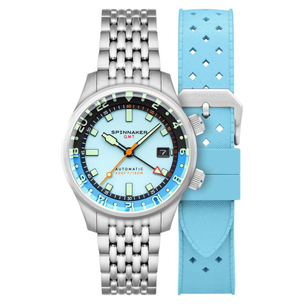 Aquamarine Blue | Bradner GMT Automatic